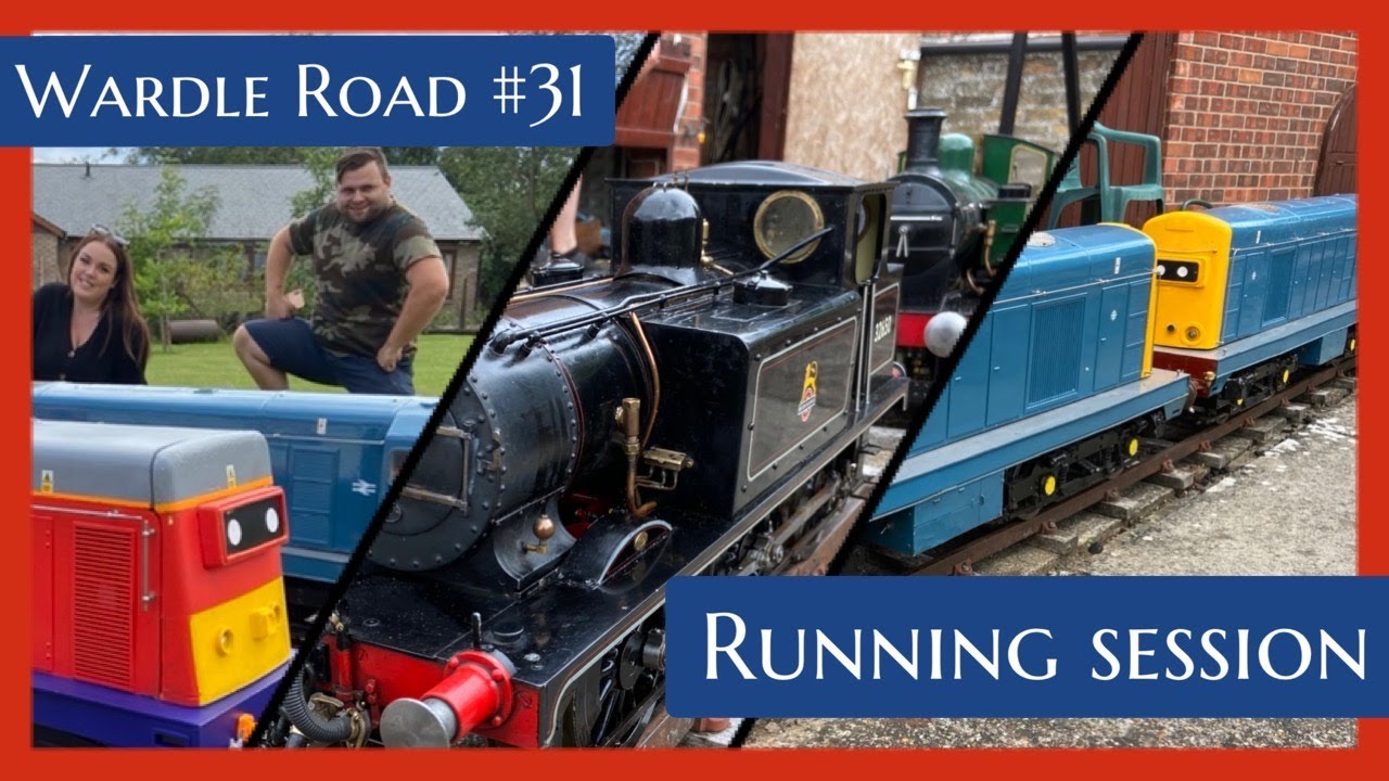 5" Gauge *HUGE* Running Session! Ft. Jenny Kirk & Harefield Road Model ...