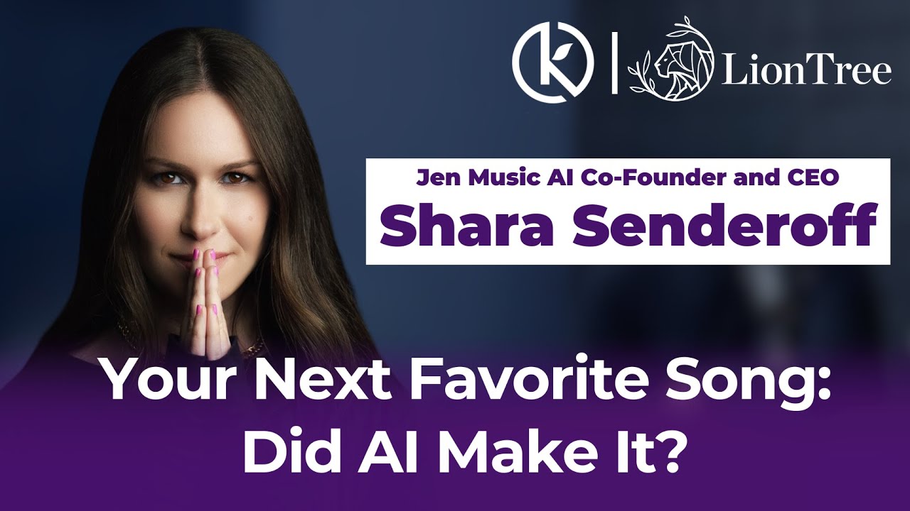 AI & The Future of Music with Shara Senderoff | KindredCast - YouTube