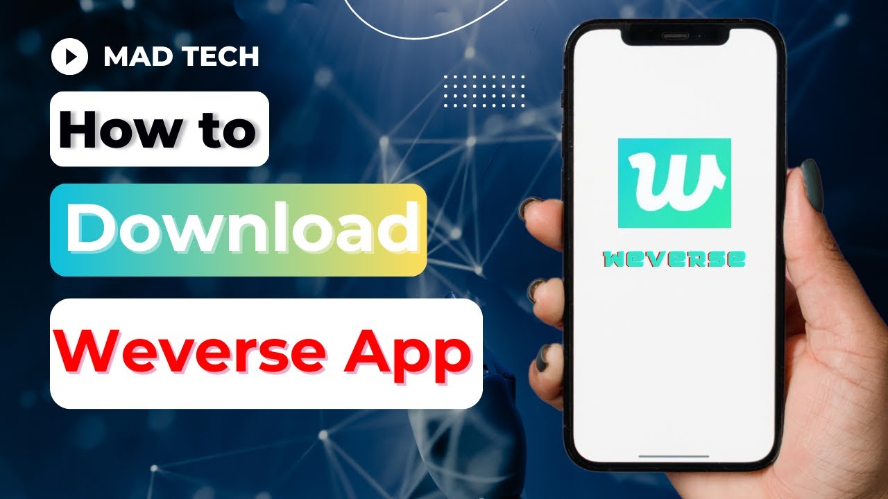 How To Download Weverse App | Weverse Mobile App Download - YouTube