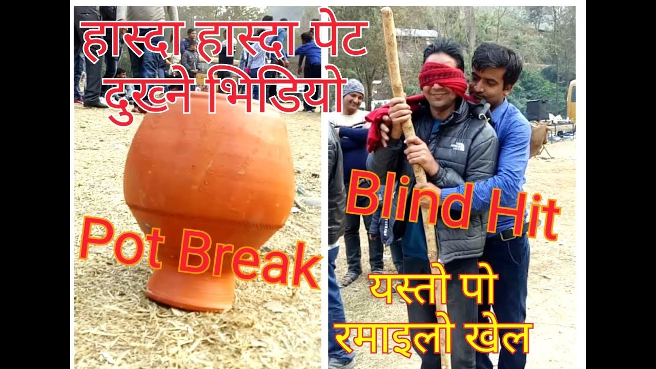 Funny and Entertaining Game/ Blind Hit Pot Break EP.06 Zindagi Sanibaar ...