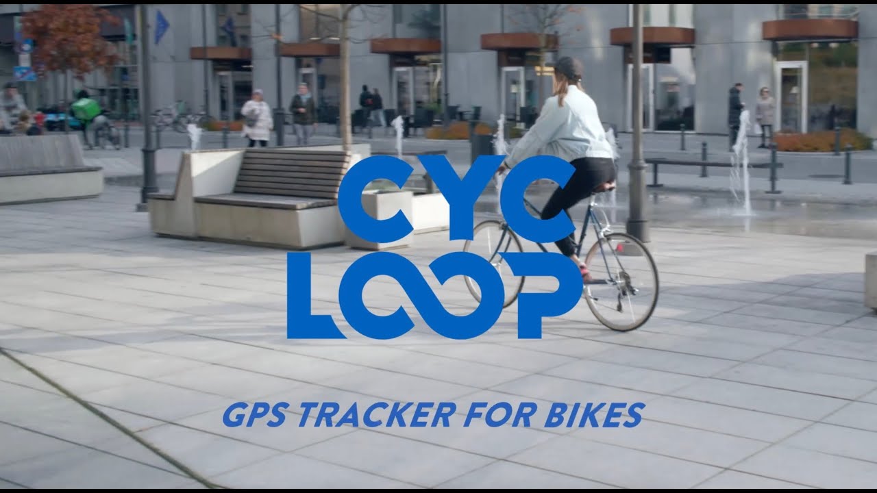 Cycloop - anti-theft GPS system for bicycles - YouTube