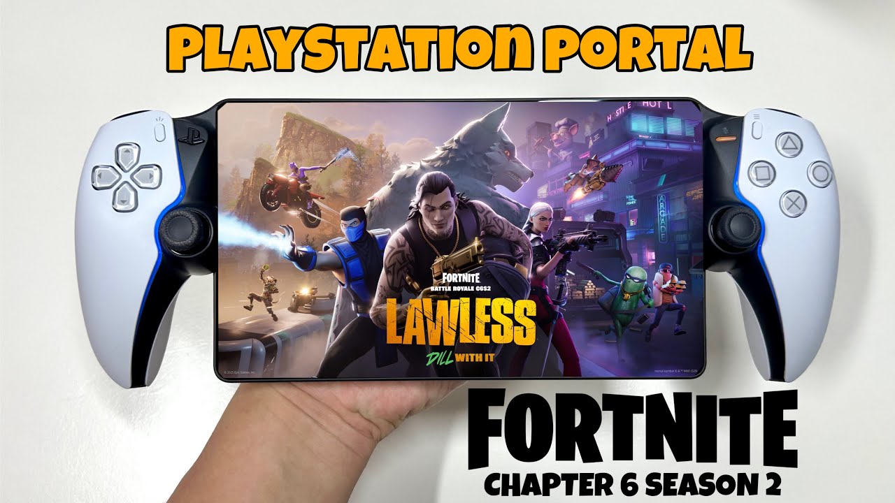 Fortnite CHAPTER 6 SEASON 2 PlayStation Portal Gameplay - YouTube