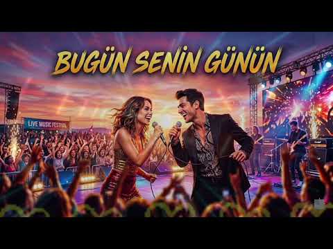 BUGÜN SENİN GÜNÜN..🎧🔥💥  #popsong #energeticpop #turkpop (OFFİCİAL VİDEO MUSİC) #popmusic #duet 