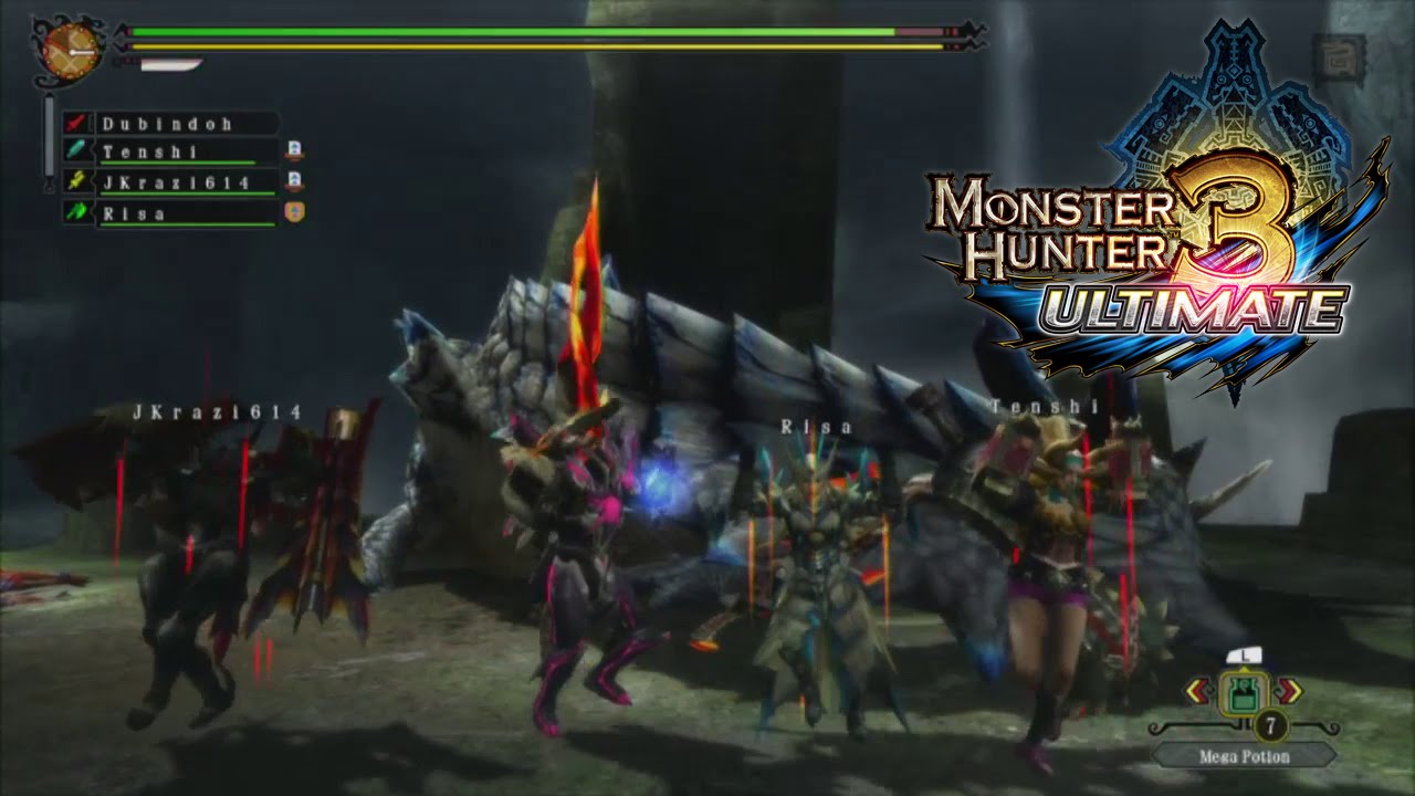 Monster Hunter 3 Ultimate - Getting the Lightning Blaze Gunlance - YouTube