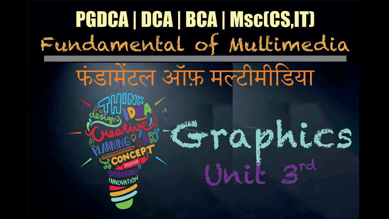 #Fundamental of Multimedia unit 3 Images | फंडामेंटल ऑफ़ मल्टीमीडिया यूनिट 3 - YouTube