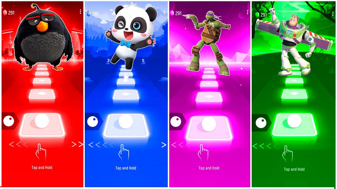 Angry Birds 🆚 Baby Bus 🆚 Teenage Mutant ninja turtles🆚 Buzz Lightyear ...