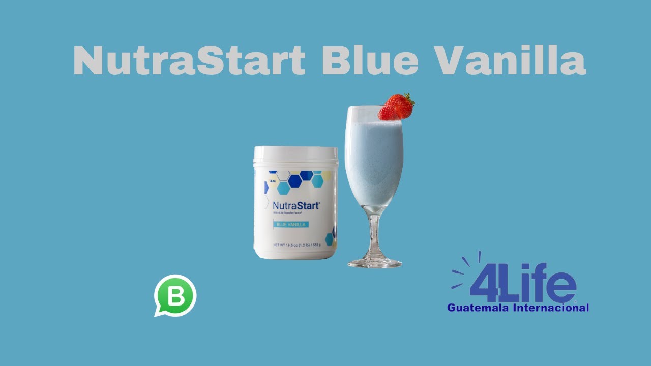 NutraStart Blue Vanilla - YouTube