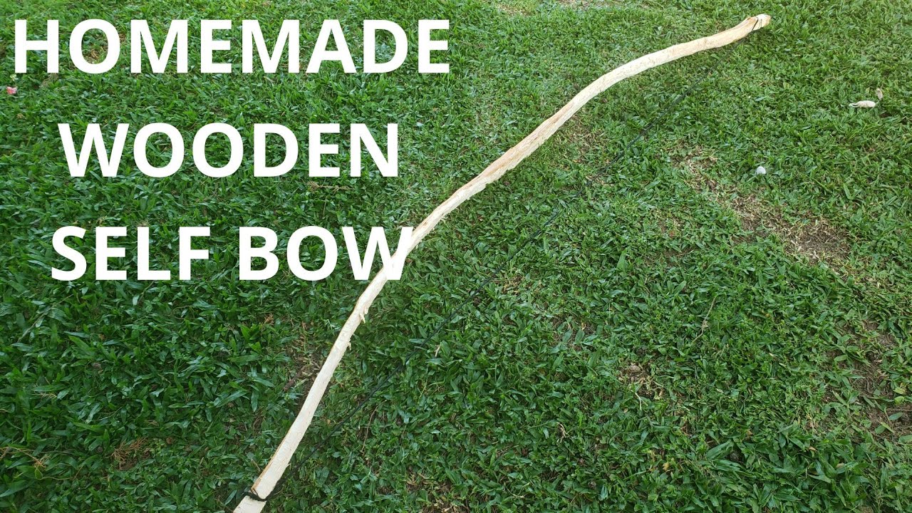 Making a wooden self bow - YouTube