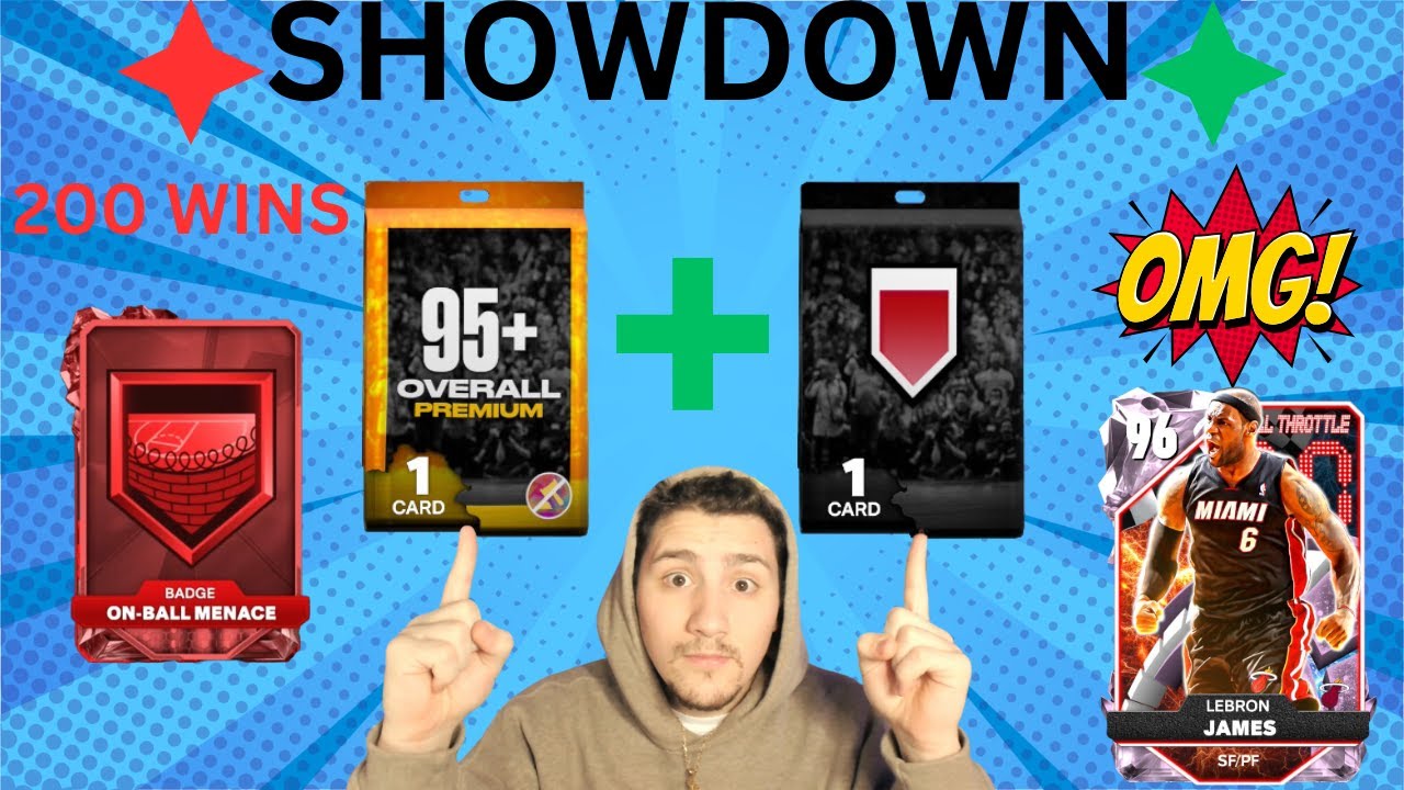 I FINALLY COMPLETED SHOWDOWN IN NBA 2K25 MYTEAM! 95 + LEGEND BADGE ...