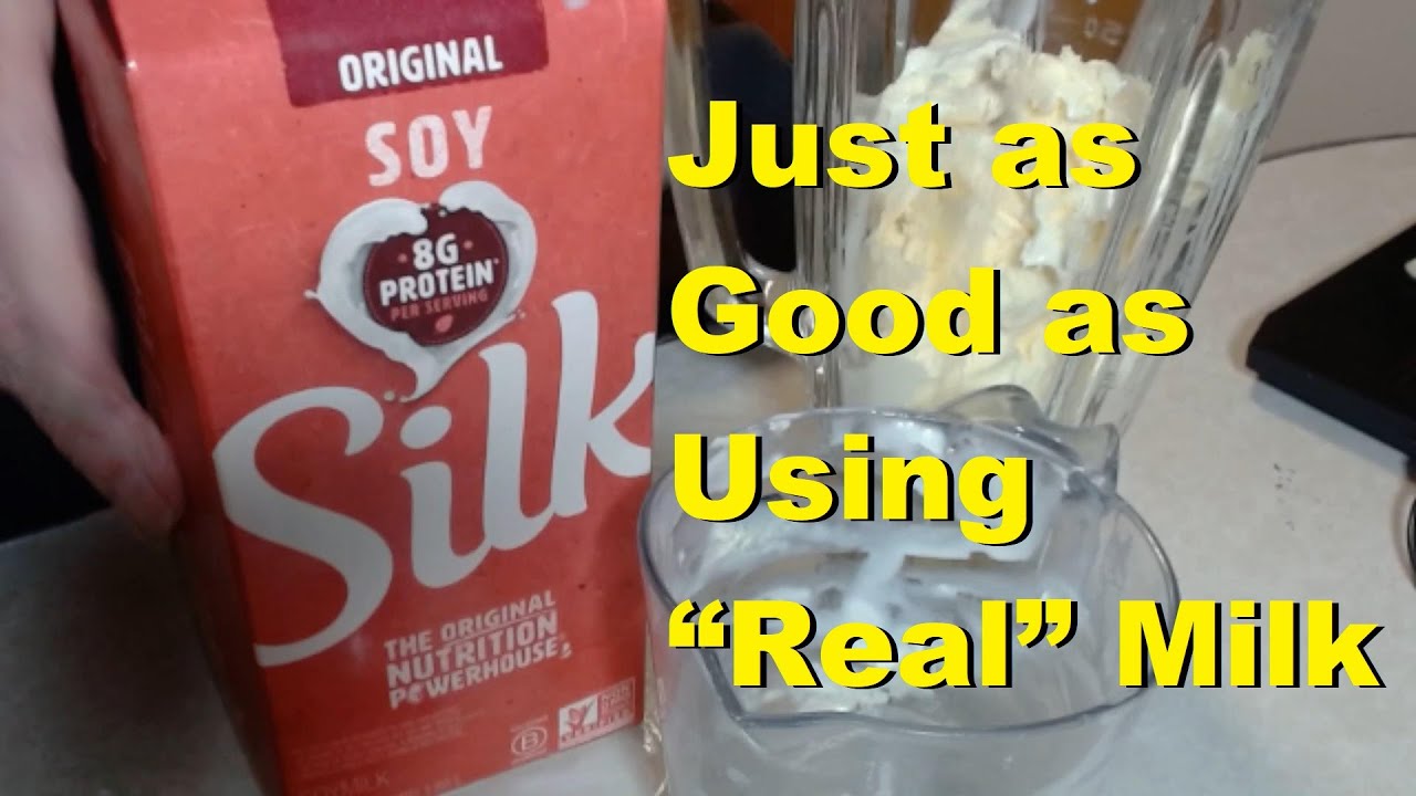 Simple Soy Milkshake Recipe (3 Ingredients) - YouTube