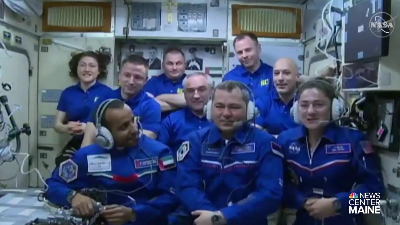 NASA astronaut Jessica Meir of Maine boards International Space Station ...
