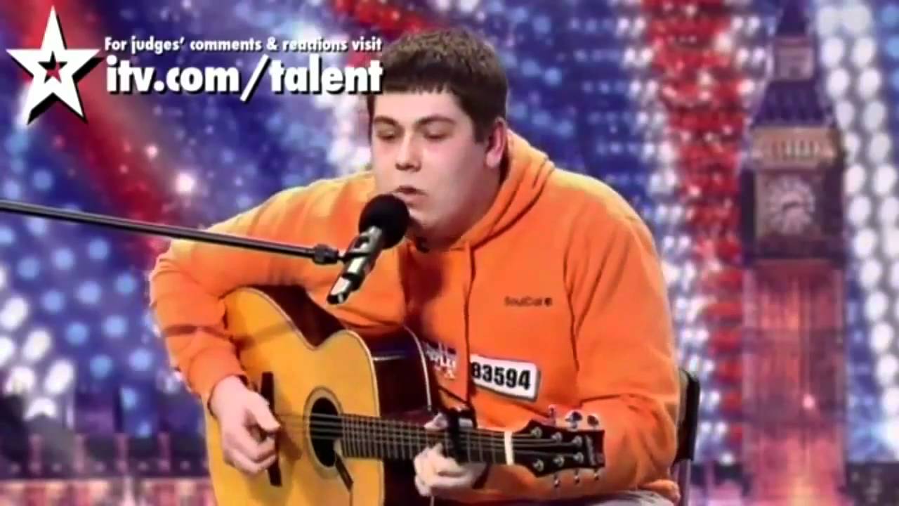 Michael Collings Sings Fast Cars Britains got Talent Audition 2011 ...