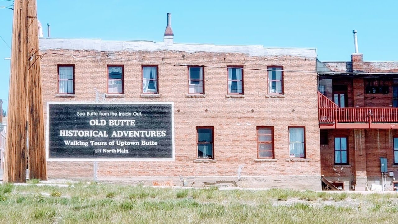 The View Of Butte City Montana - YouTube