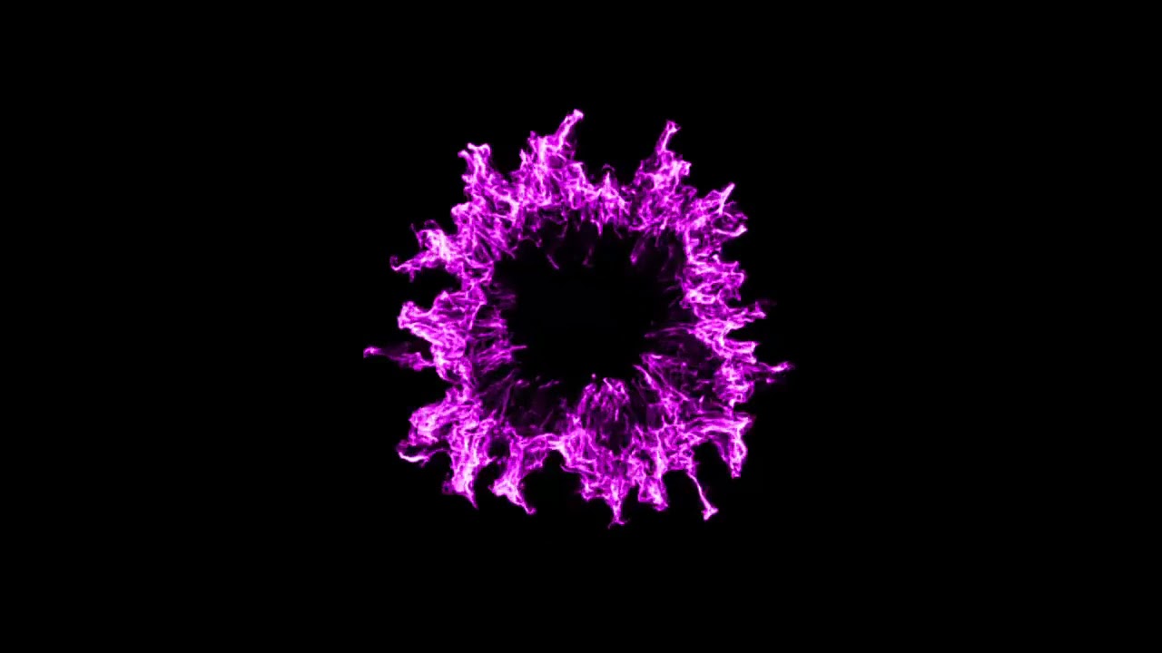 Pink Shockwave VFX effect black screen - YouTube