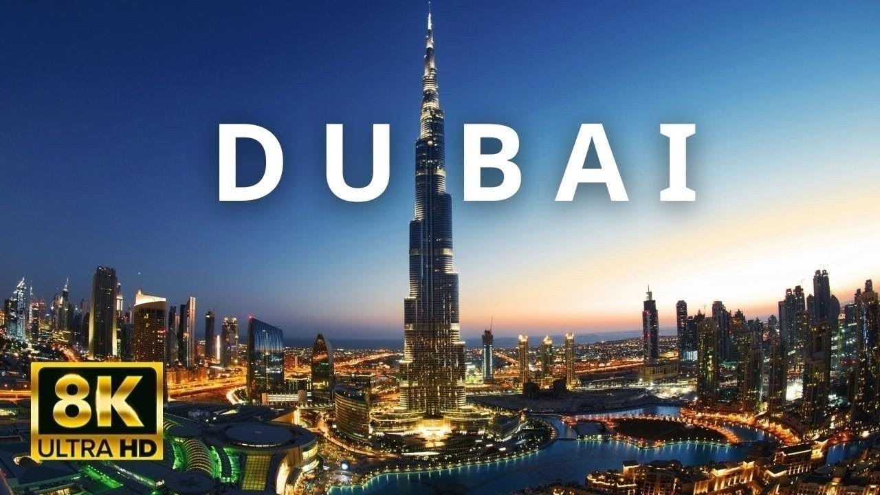 Dubai City, United Arab Emirates 🇦🇪 in 8K ULTRA HD HDR 60 FPS Video by ...