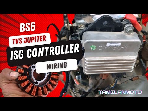 BS6 - TVS Jupiter 125 ISG Controller wiring #shortvideo #shorts # ...