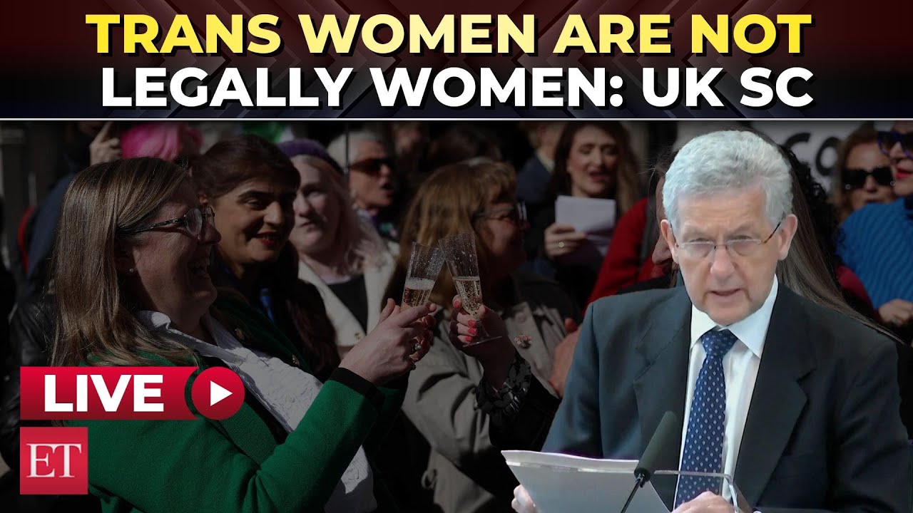 LIVE | Trans women are not legally women under Equality Act: UK Supreme ...