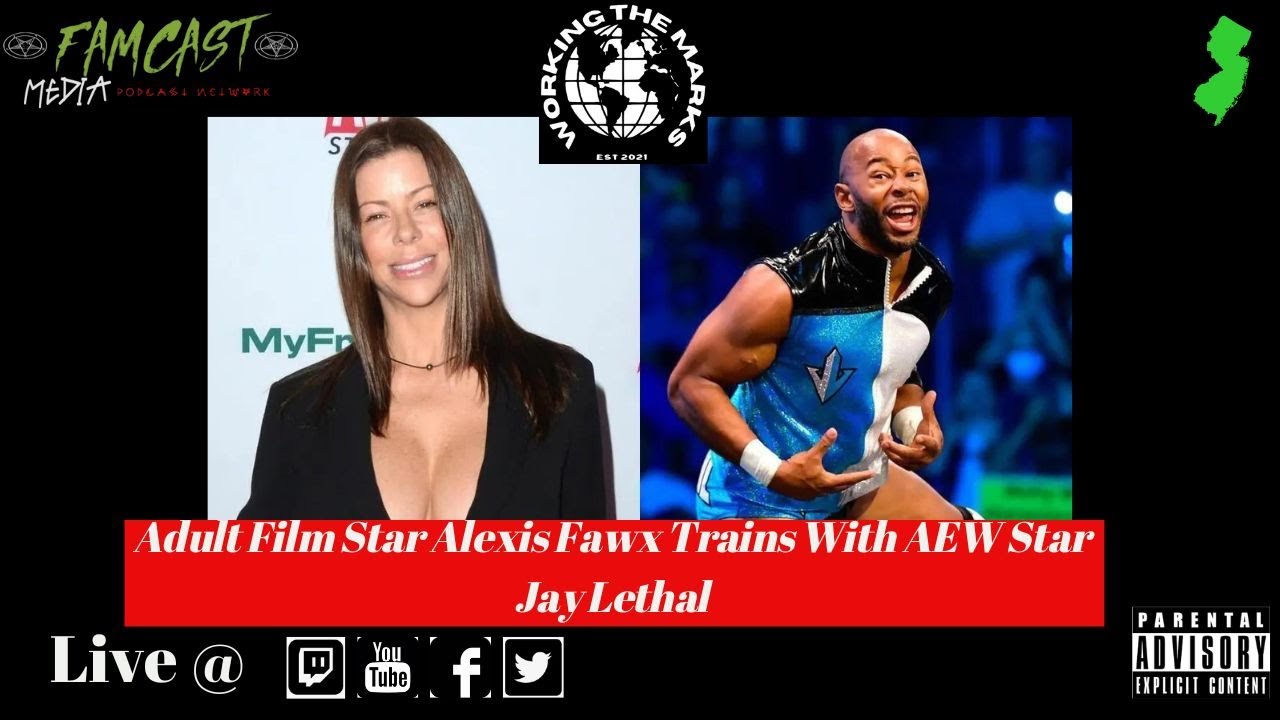 Adult Film Star Alexis Fawx Trains With AEW Star Jay Lethal - YouTube