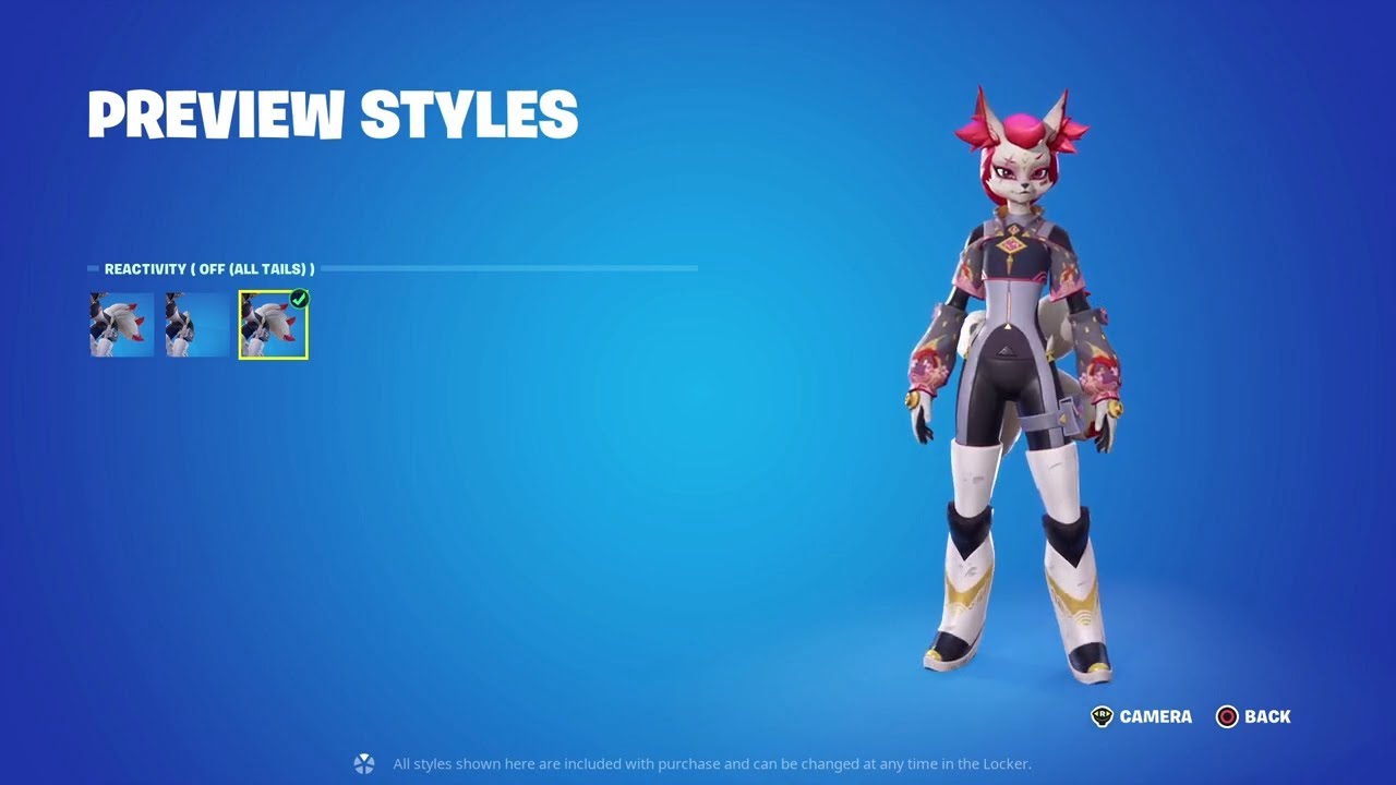 Fortnite Kimiko Five-Tails Skin Preview !!! 😱 - YouTube