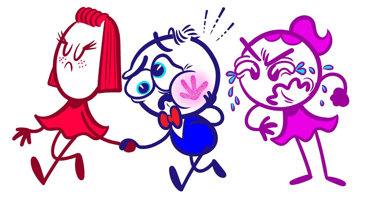 Pencilmate Meets Pencilmiss' Scary Dad! -in- STARK RAVING DAD ...