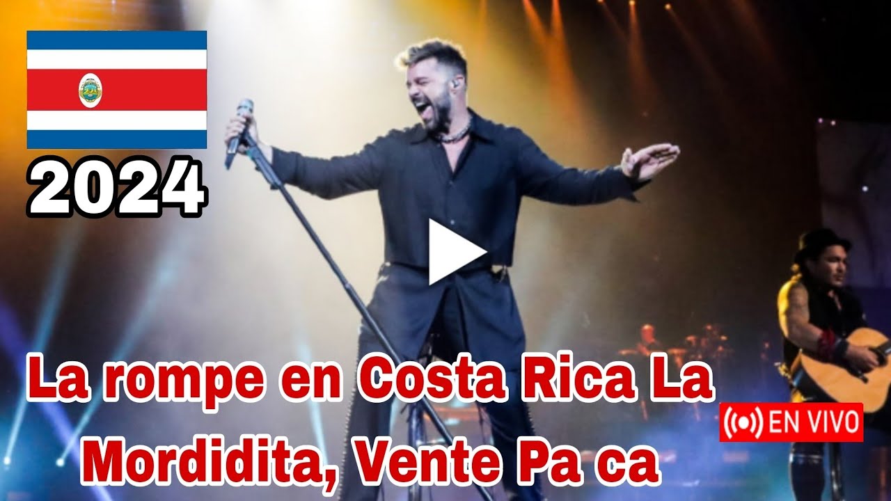 Ricky Martin concierto en Costa Rica 2024 en vivo - YouTube