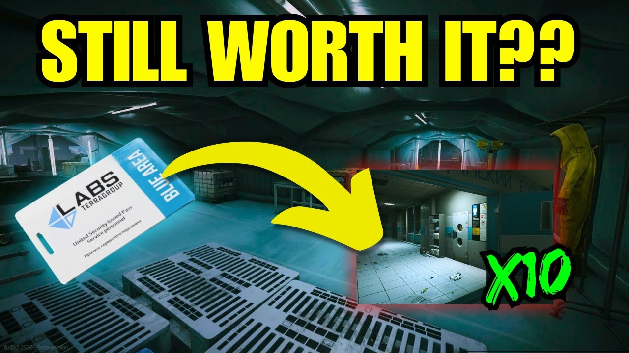 BLUE keycard on Labs? Yikes.... // Escape From Tarkov // Key Guide ...