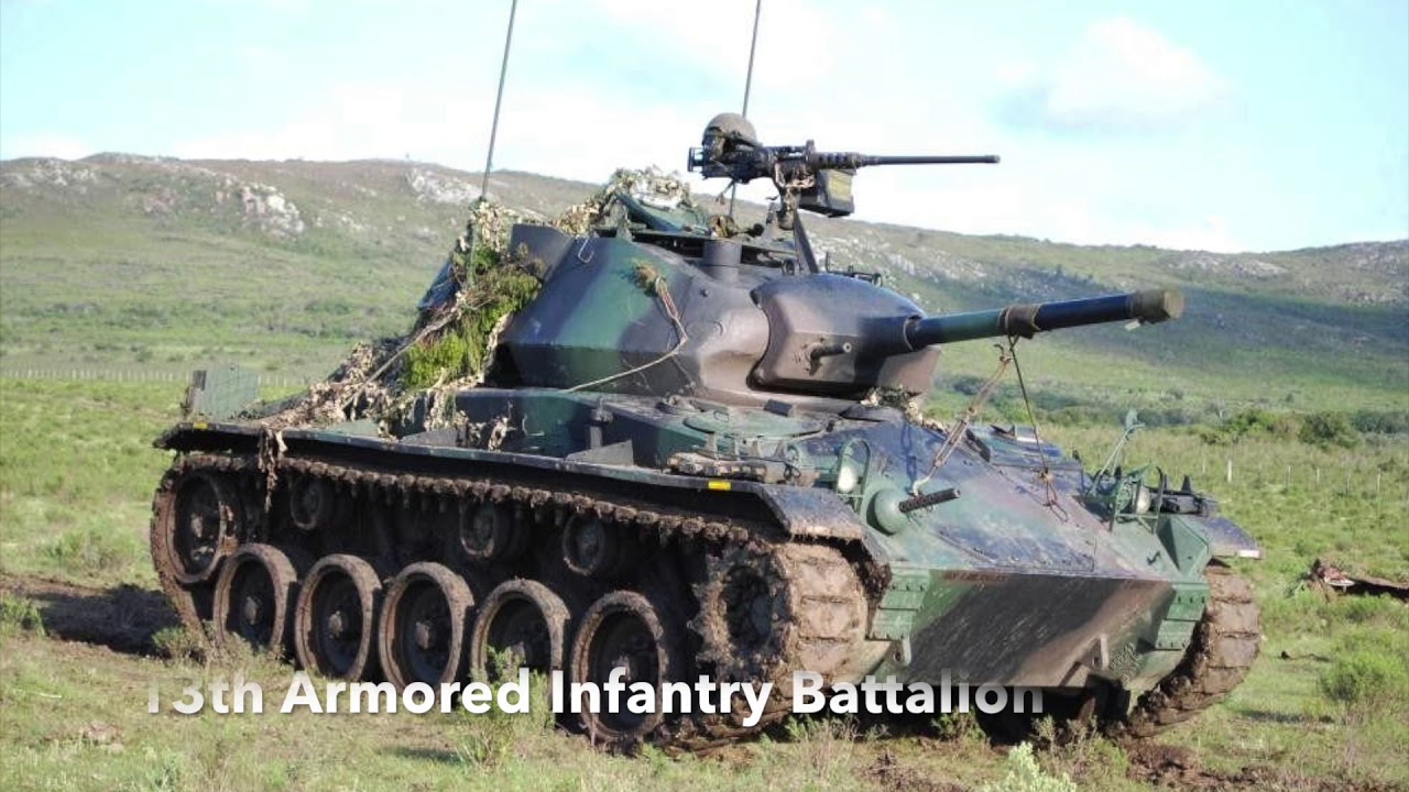 South American M24 Chaffee Tanks - YouTube