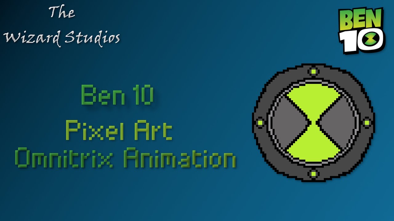 Ben 10 - Pixel Art Omnitrix Animation - YouTube