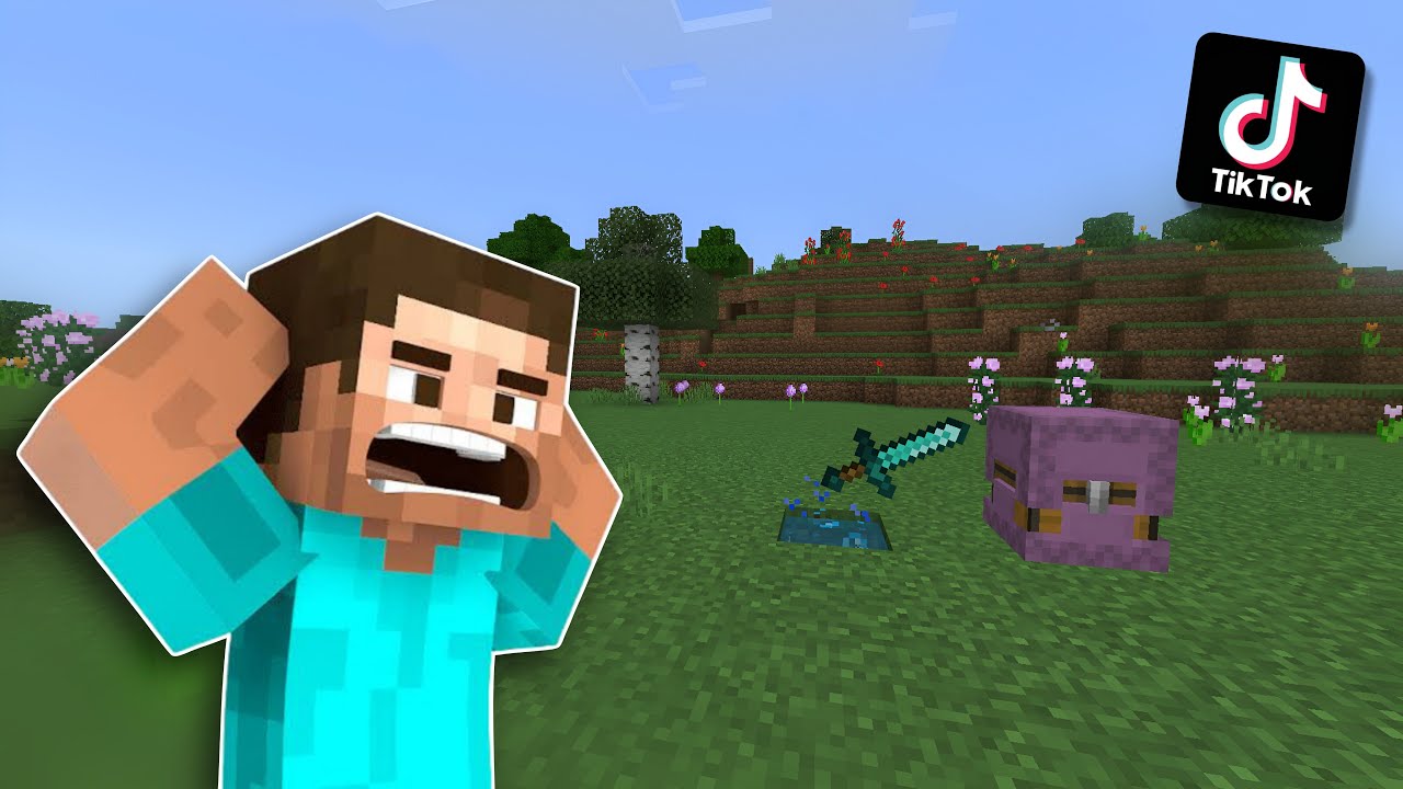 Minecraft TikTok Hacks | Minecraft - YouTube