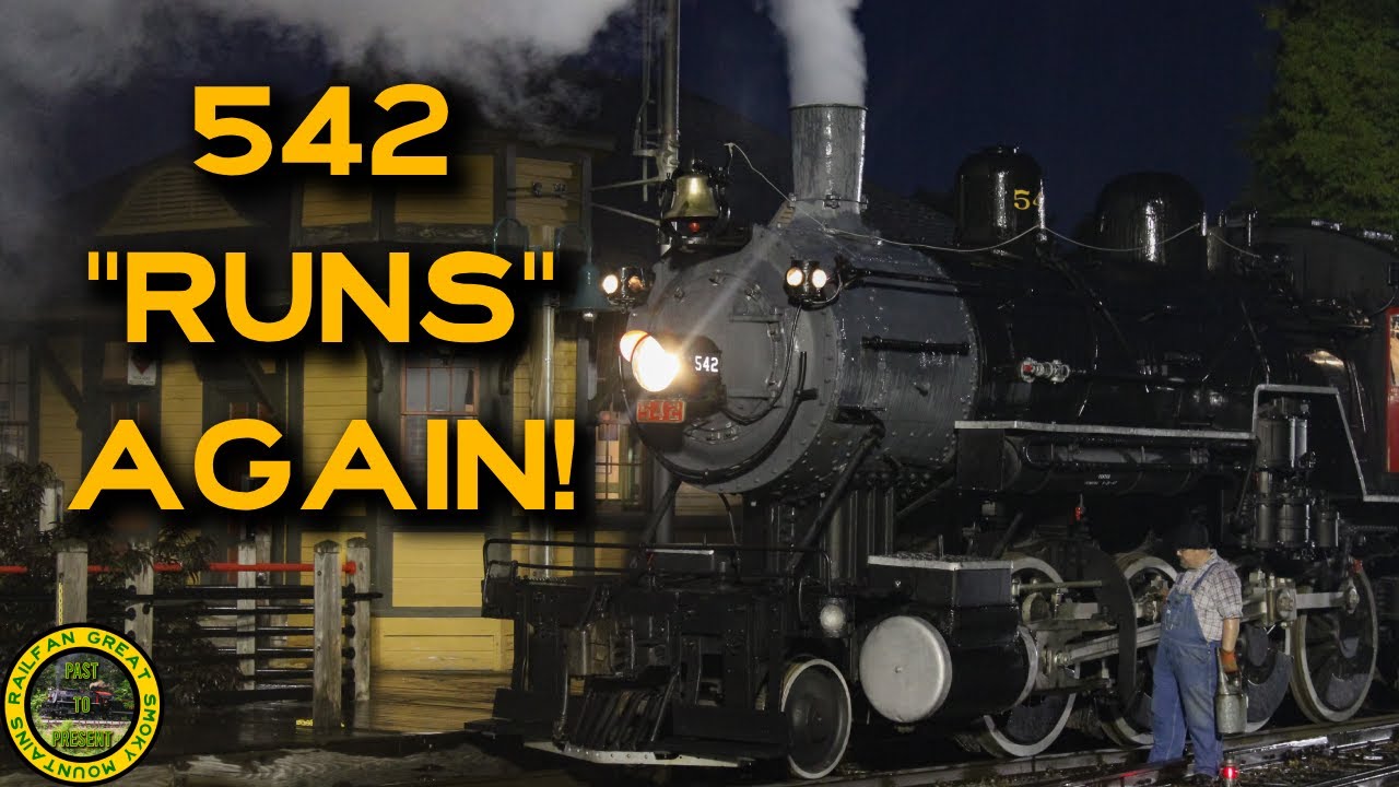 542 Runs Again! - The 2024 NCTM Train Show - YouTube