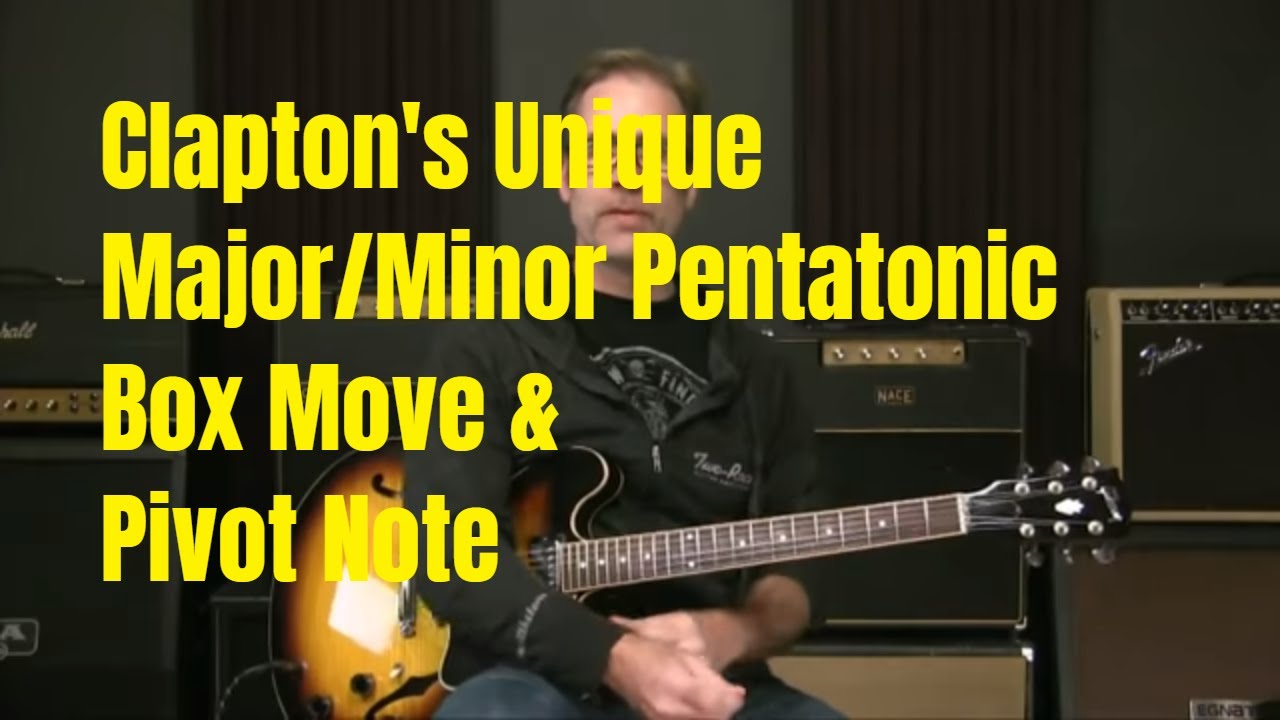 Blues Guitar Soloing Lesson - The Pentatonic Box Shift That Clapton ...