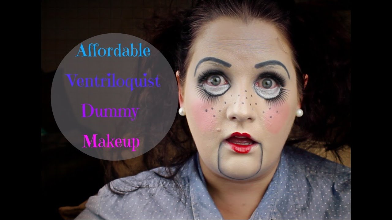 Affordable Ventriloquist Dummy Makeup - YouTube