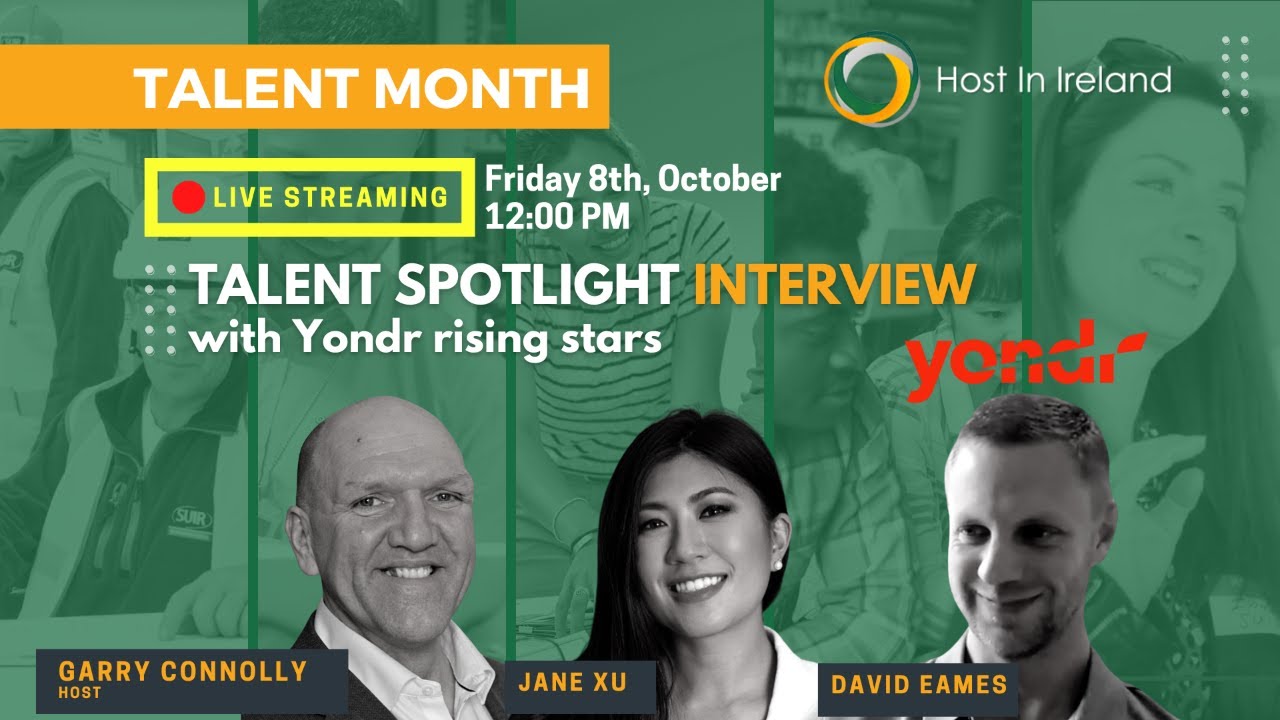 Talent Month LIVE Chat #13 - Jane Xu and David Eames (Yondr) - YouTube