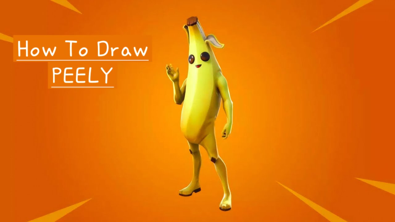 How To Draw Peely | Akhil #drawing - YouTube