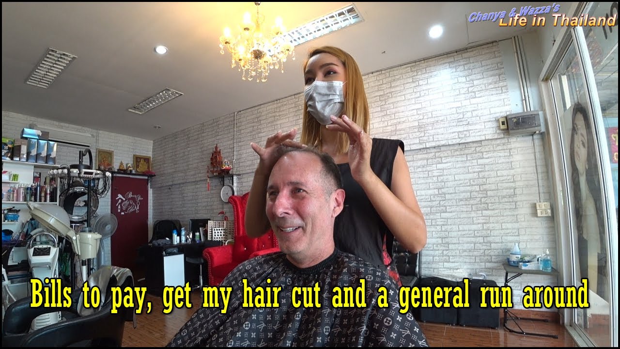 Bills to pay, get my hair cut and a general run around - YouTube