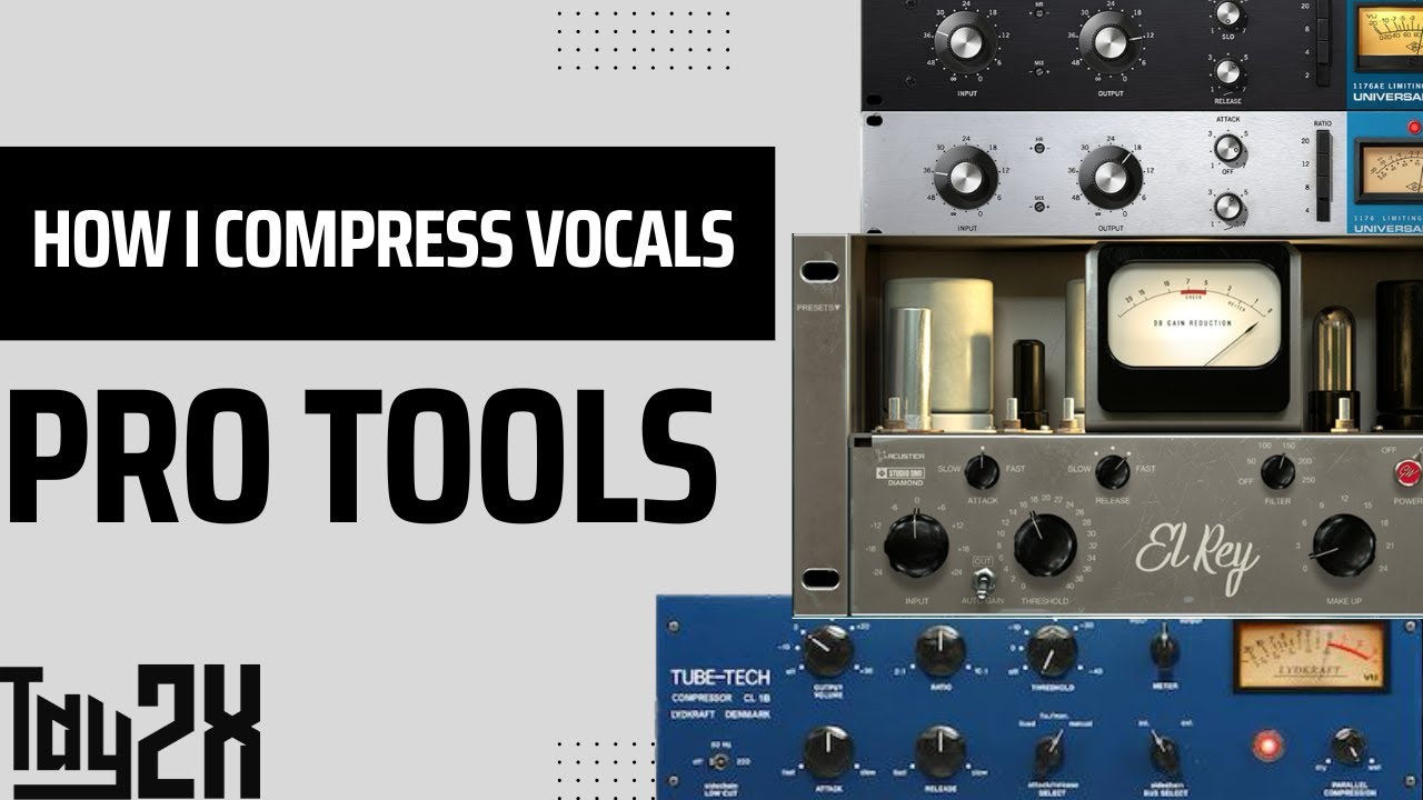 BASIC UNDERSTANDING OF COMPRESSION AND HOW I COMPRESS VOCALS - YouTube