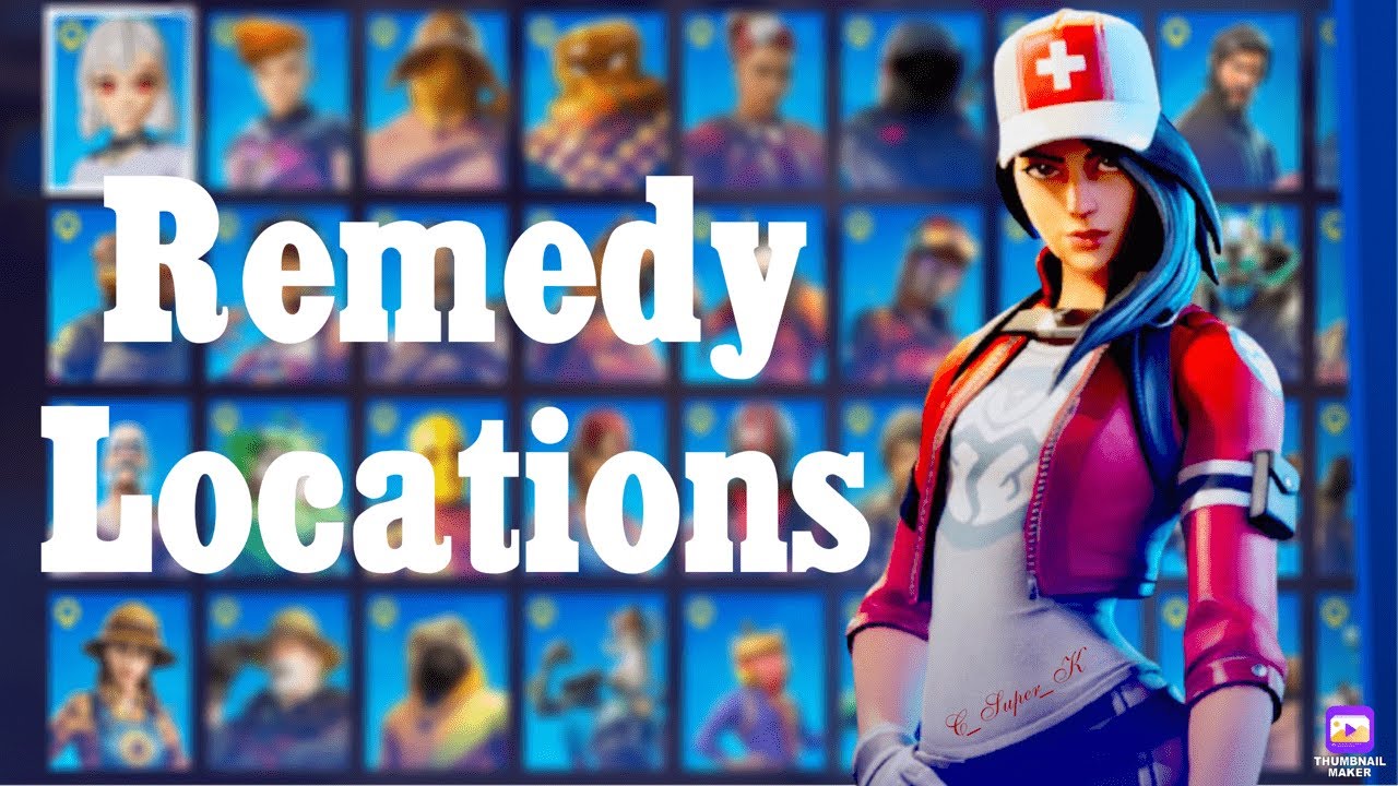 Remedy #17 Character Spawn Locations Fortnite Chapter 2 Season 5 - YouTube