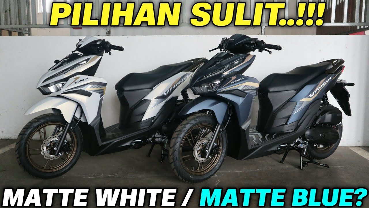 PILIHAN SULIT‼️ VARIO 125 ISS-SP WHITE ATAU MATTE BLUE? - YouTube