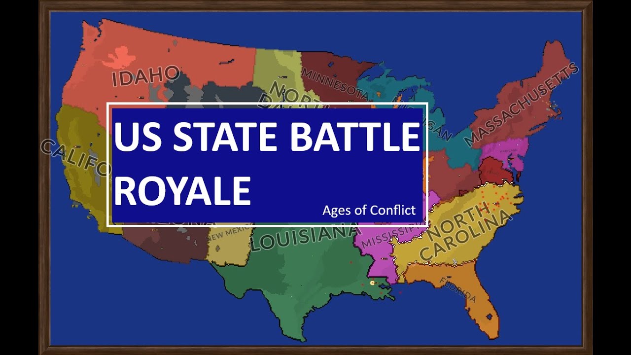 US State Battle Royale! (Ages of Conflict) - YouTube