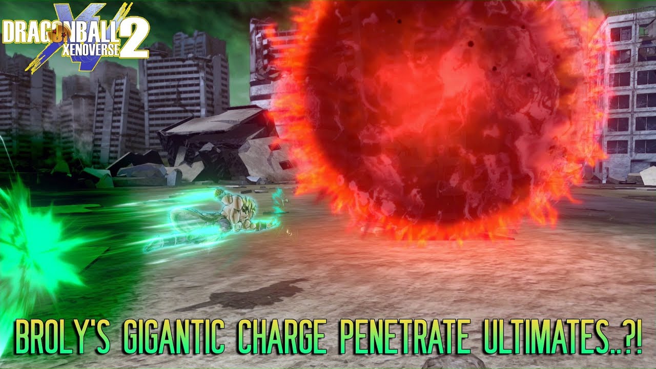 Broly's Gigantic Charge Penetrate Ultimates ?! OP Skills | Dragon Ball ...