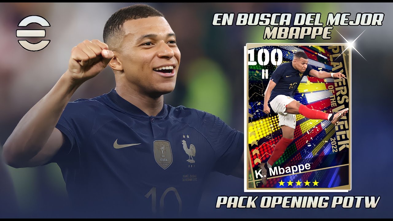 A POR K. MBAPPE *100* 🔥🥵 PACK OPENING EN EFOOTBALL™ 2023 MOBILE # ...