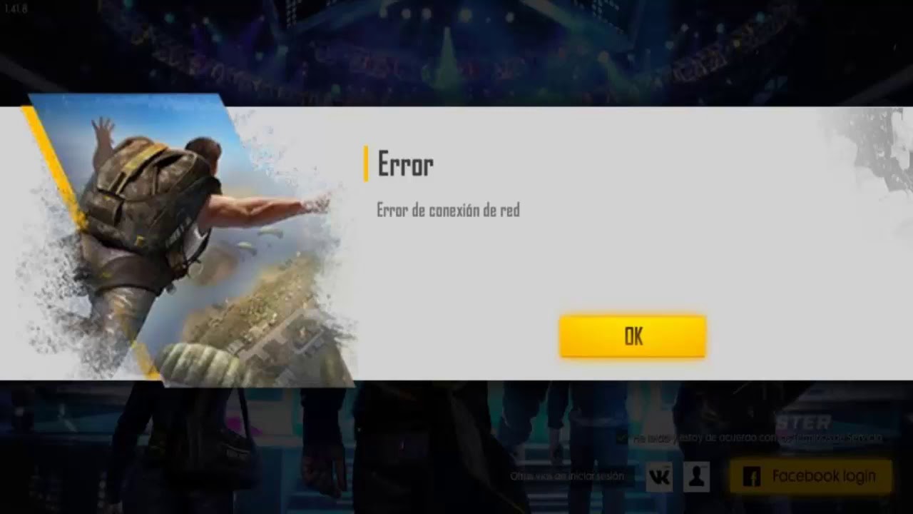 Error de conexión de red Free Fire - Caída de los servidores - YouTube