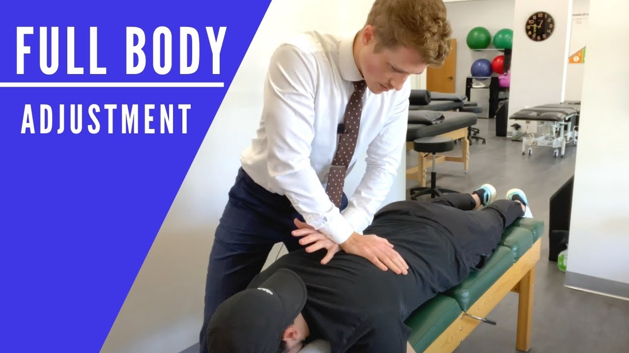 FULL BODY Chiropractic Adjustment - YouTube