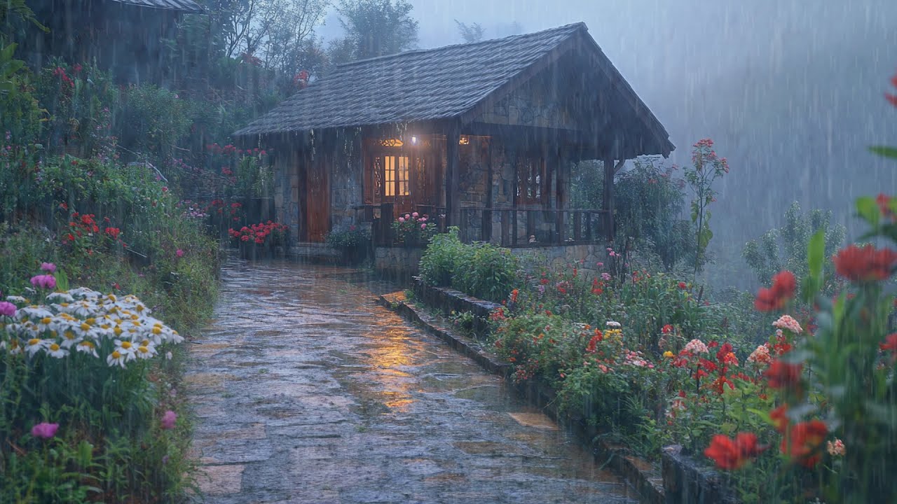 Peaceful Rainfall for Healing and Restful Night | Nature Rain Sounds ...