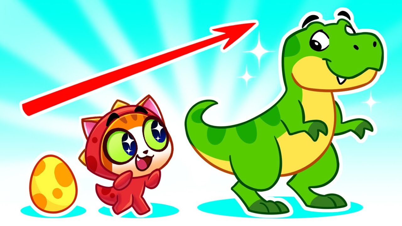 Dinosaur Song 🦕 WOW! It's a Dino Robot! 🤖 Purrfect Kids Songs and ...