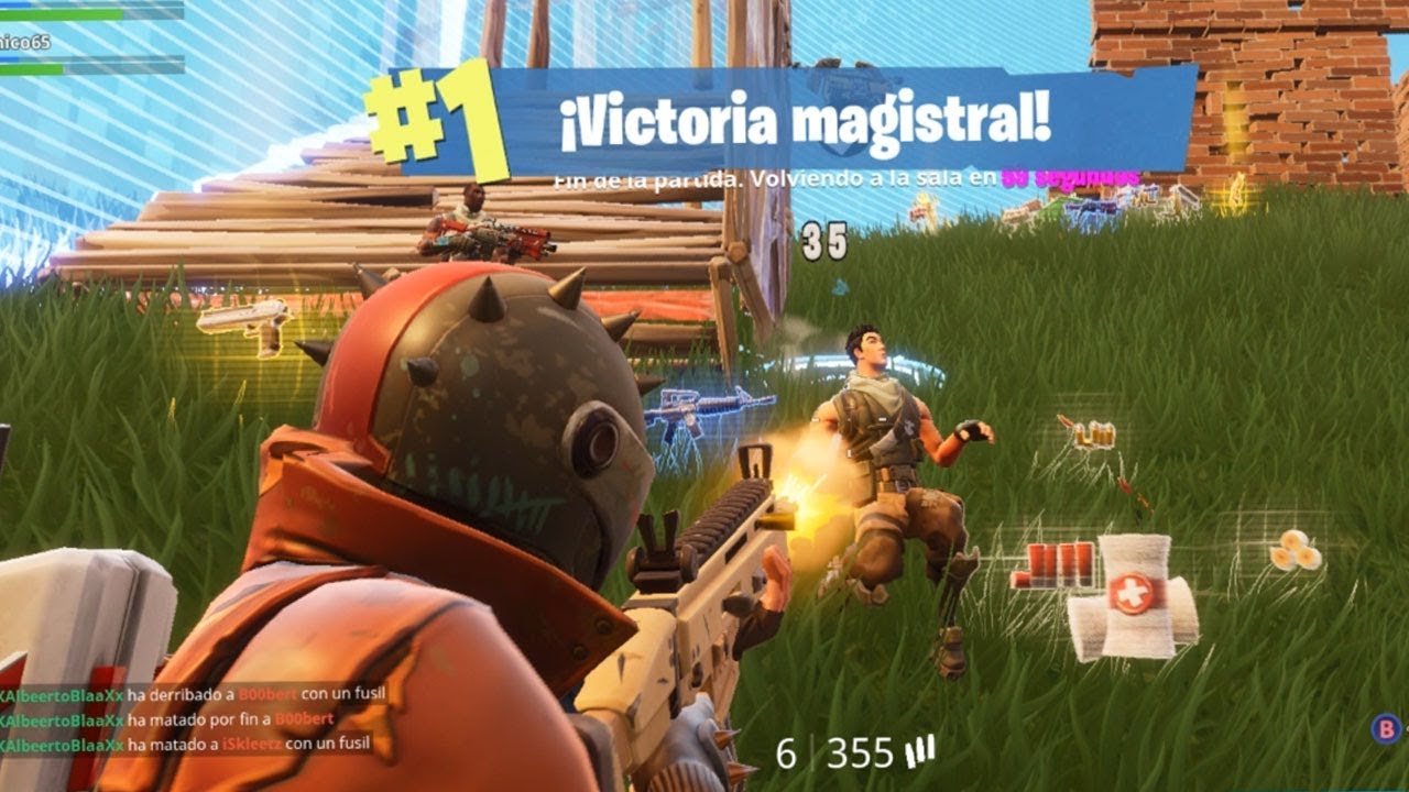 Como GANAR una PARTIDA en FORTNITE (Sin Hacks) - [AlbeertoBlaa] - YouTube