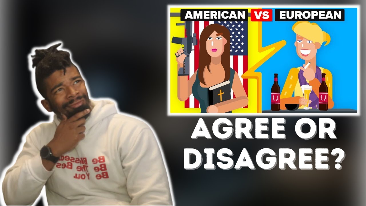 AMERICAN REACTS TO American Girls vs European Girls - How Do They ...