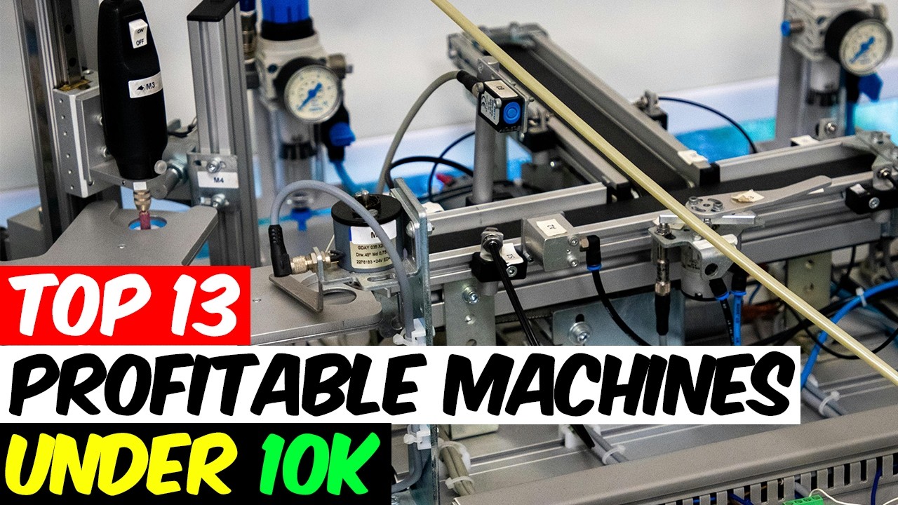 13 Genius Machines to Start Your Own Mini Factory business in 2024 ...