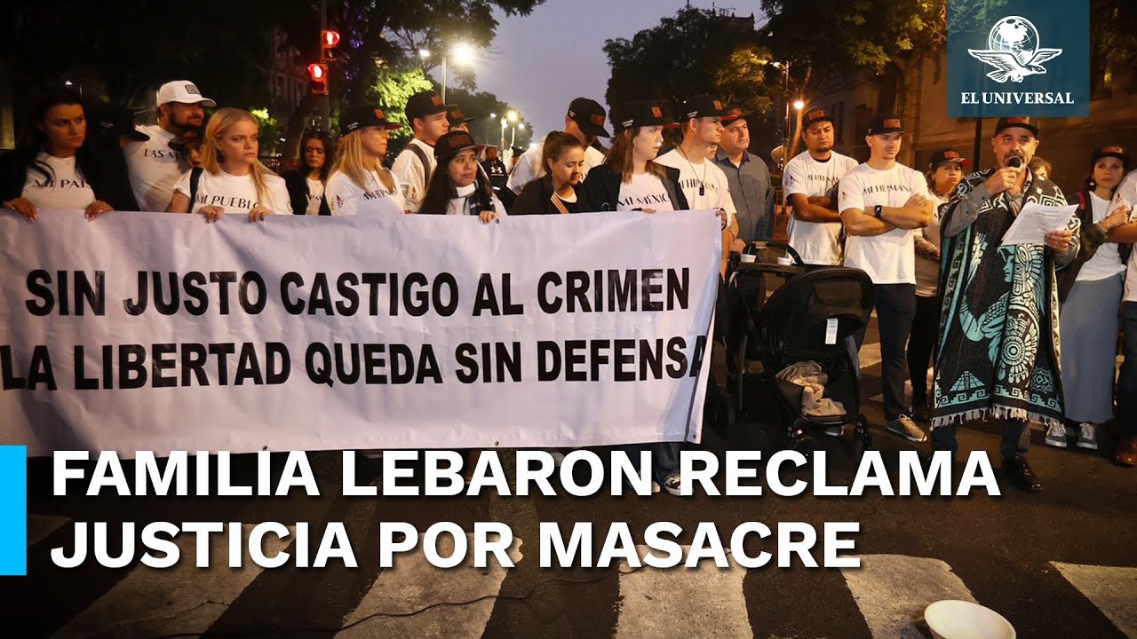 A cinco años de la masacre de la familia LeBaron, se manifiestan el ...