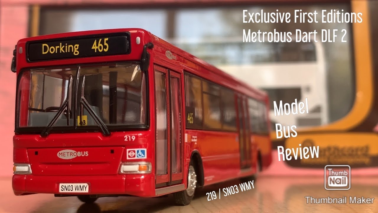Exclusive First Editions 1:76 Scale Metrobus Dart SLF 2 (36607) Model ...
